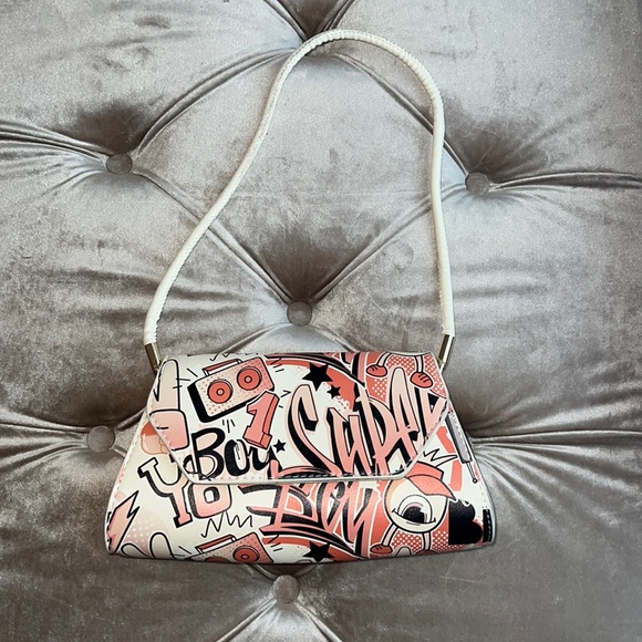 Bags | Graffiti Print Purse | Poshmark